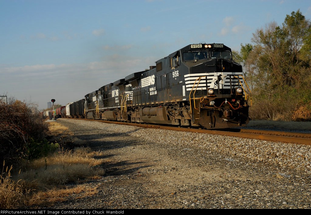 NS 9156 Eastbound at MP 205